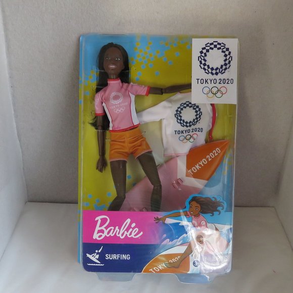 Mattel | Toys | Barbie Olympic Games Tokyo 220 Surfer Doll | Poshmark
